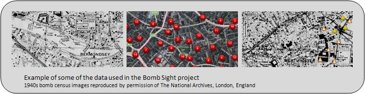Data: Bomb Sight - Mapping the World War 2 London Blitz Bomb Census